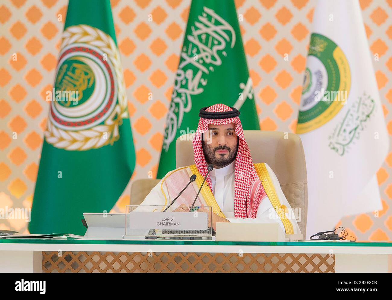 Jeddah, Saudi Arabia. 19th May, 2023. Saudi Arabian Crown Prince ...