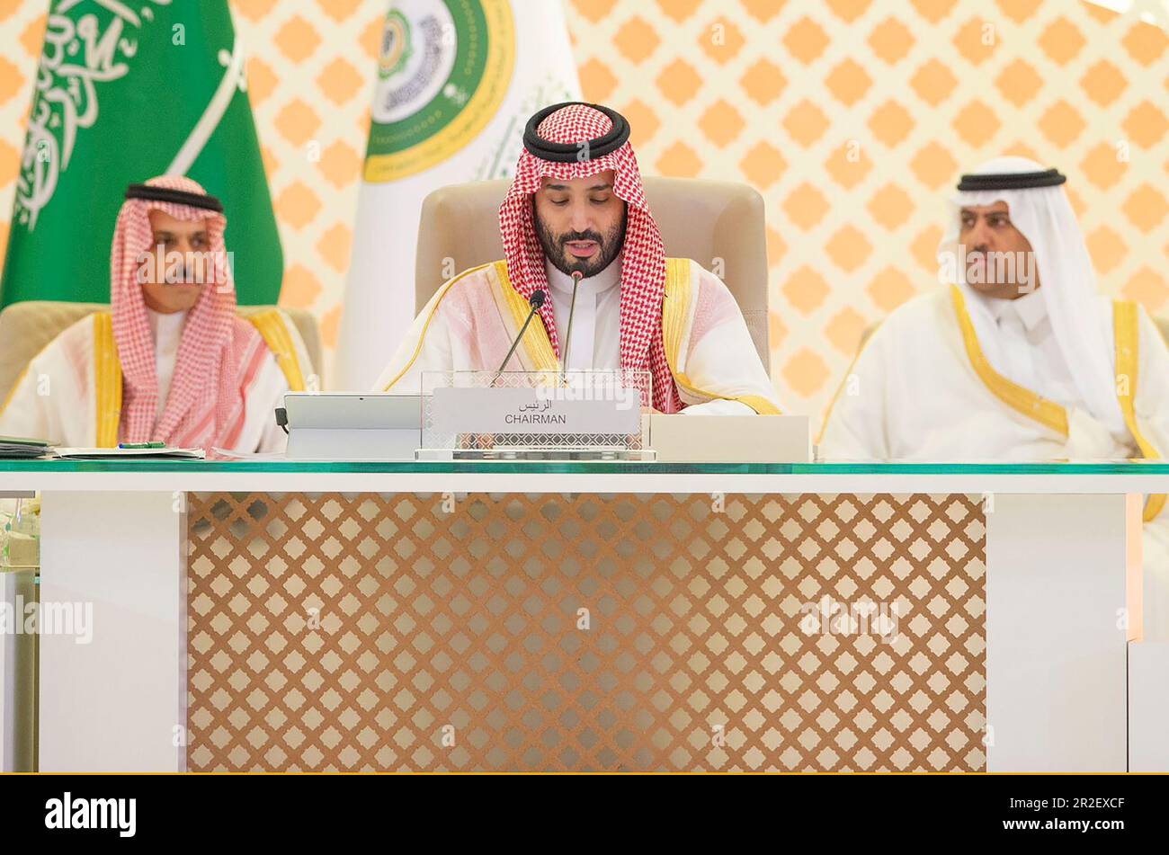 Jeddah, Saudi Arabia. 19th May, 2023. Saudi Arabian Crown Prince ...