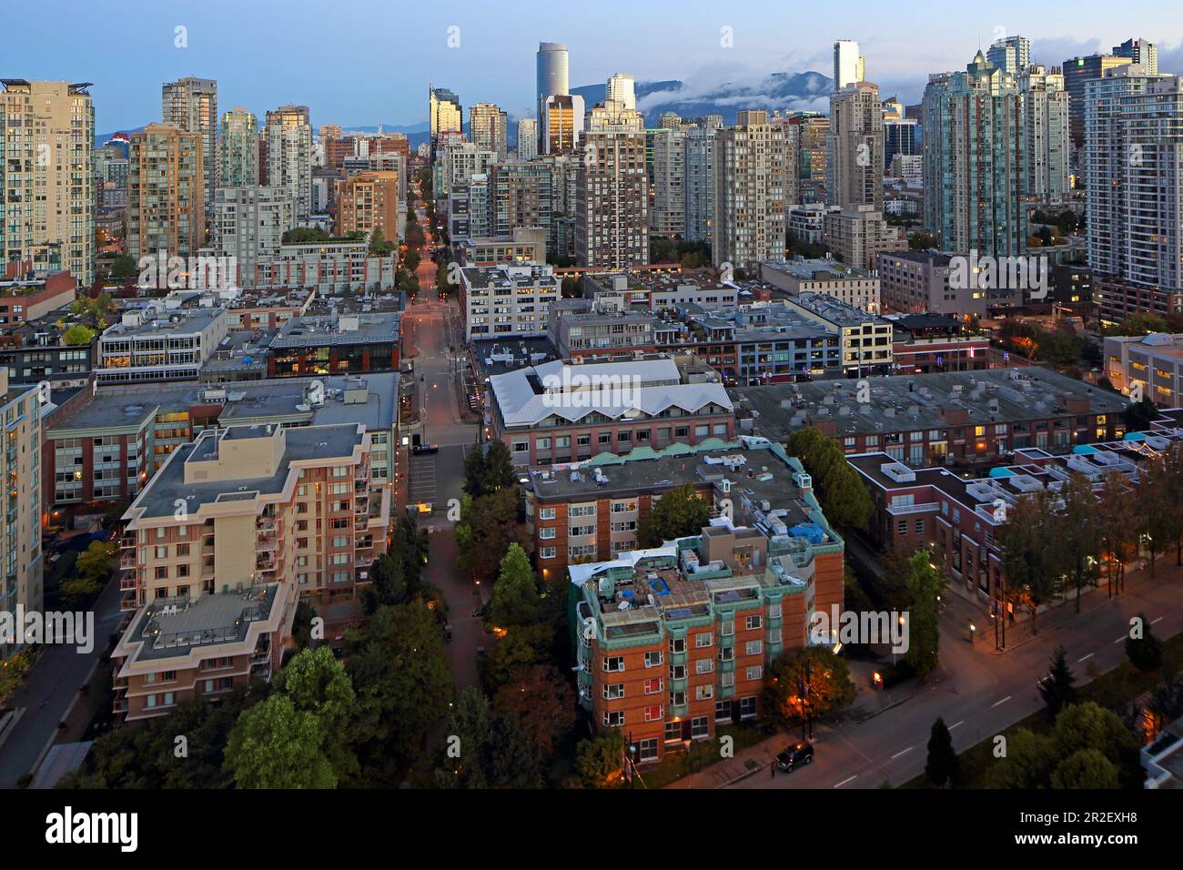 Downtown of Vancouver, British Columbia Stock Photo - Alamy