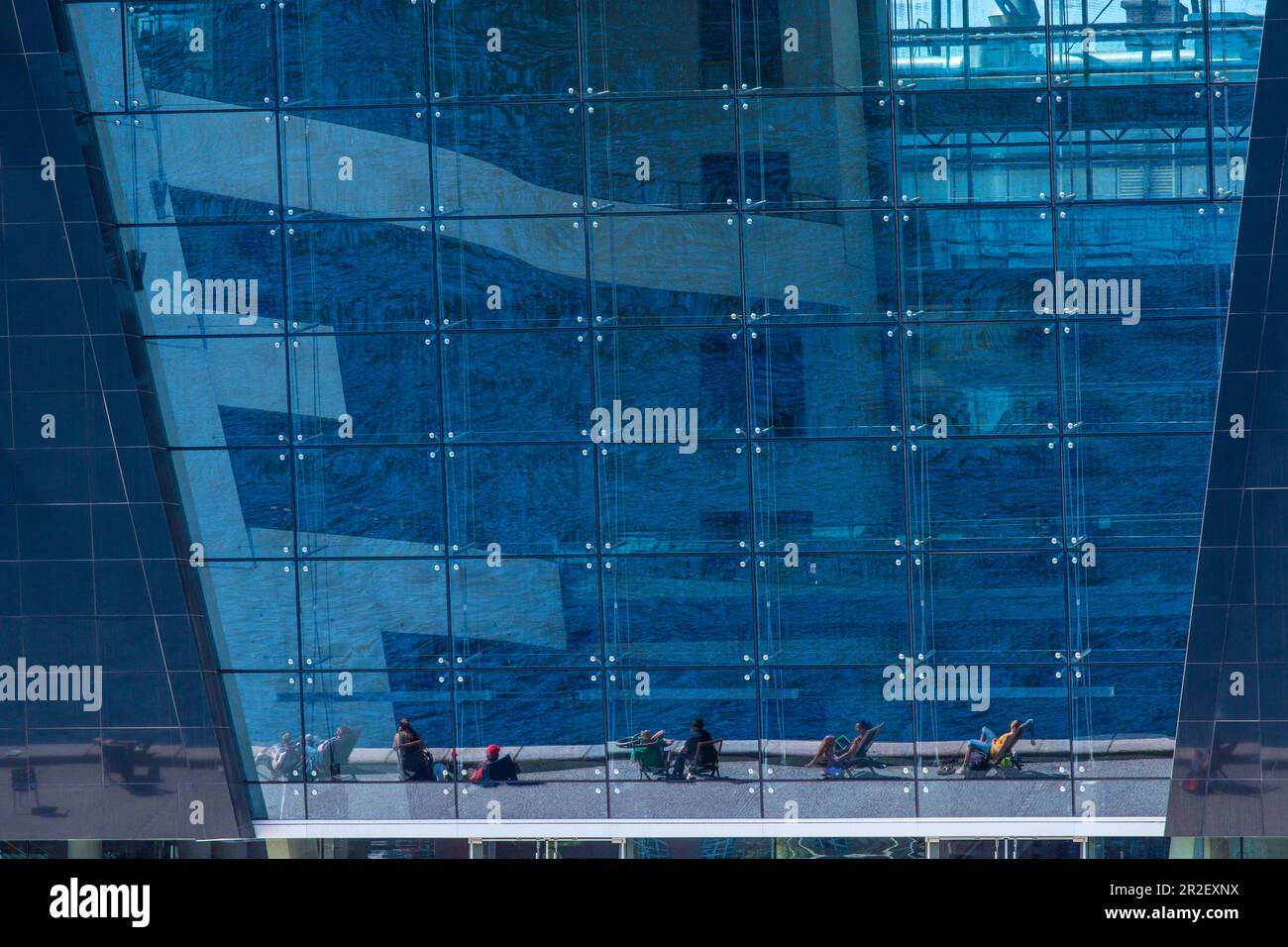 The Royal Library (Det Kongelige Bibliotek) in Copenhagen. It is the ...