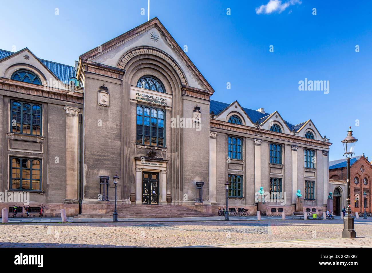 Copenhagen University, Frue Plads, Latin district, Copenhagen, Zealand ...