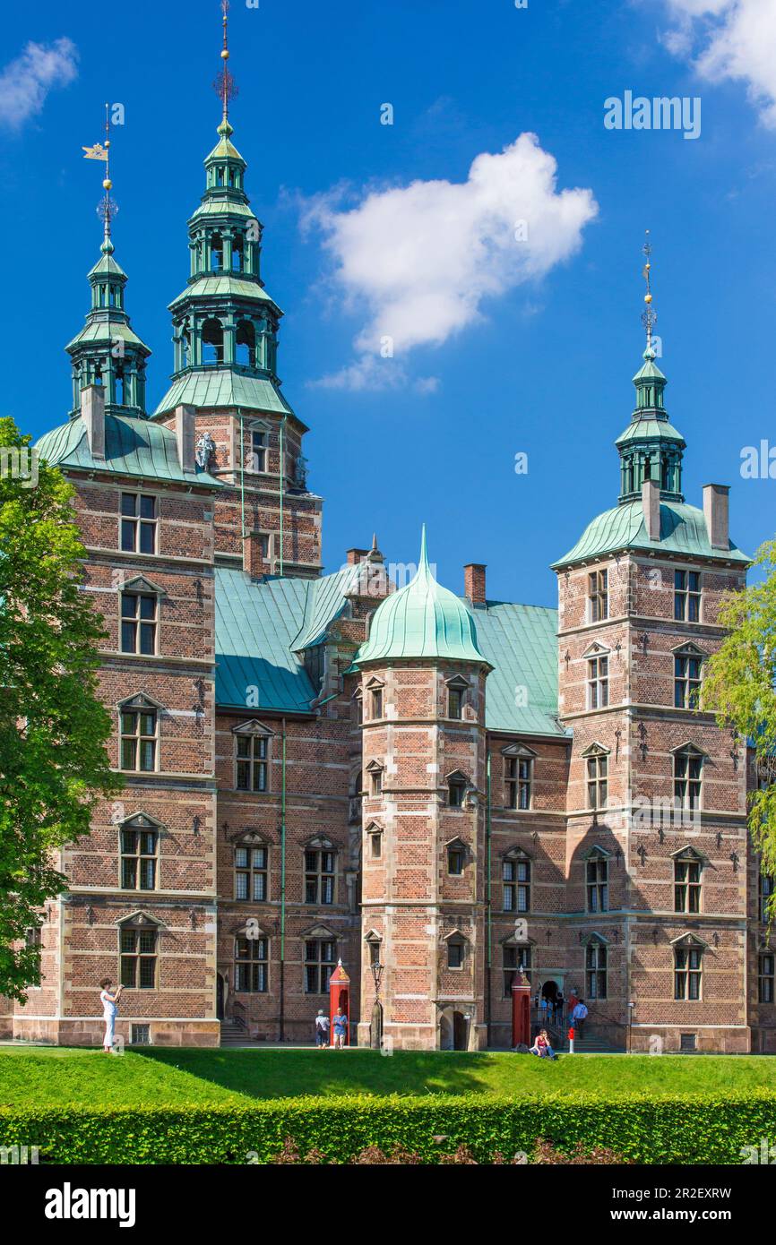 Rosenborg Castle, 17th century palace builded in a style of Dutch ...