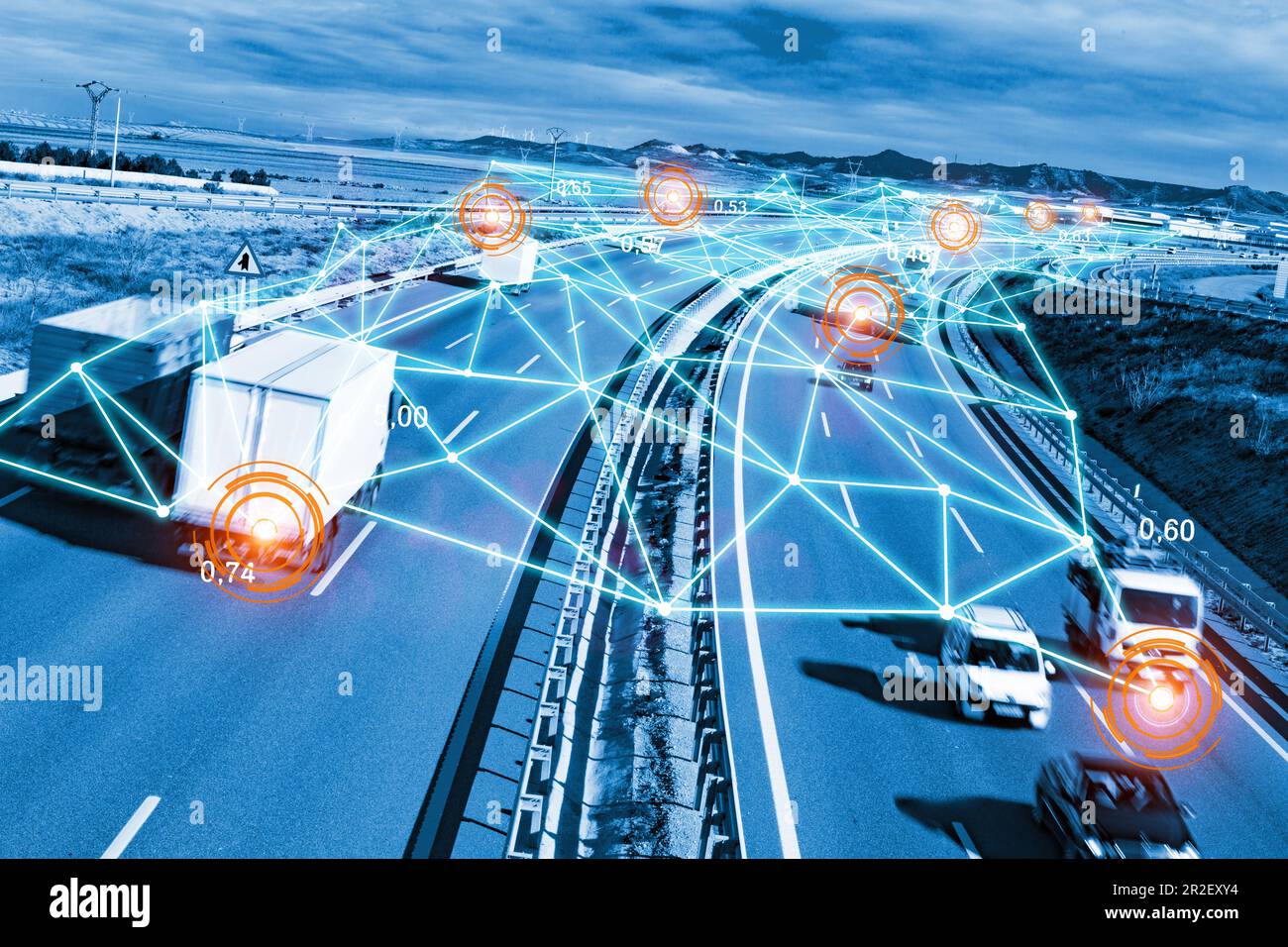 Autonomous truck hi-res stock photography and images - Alamy