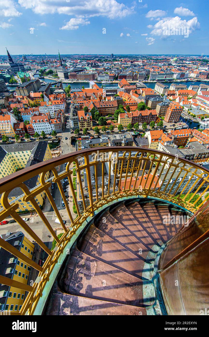 View towards northwest from the tower of a church of Our Saviour (Vor ...
