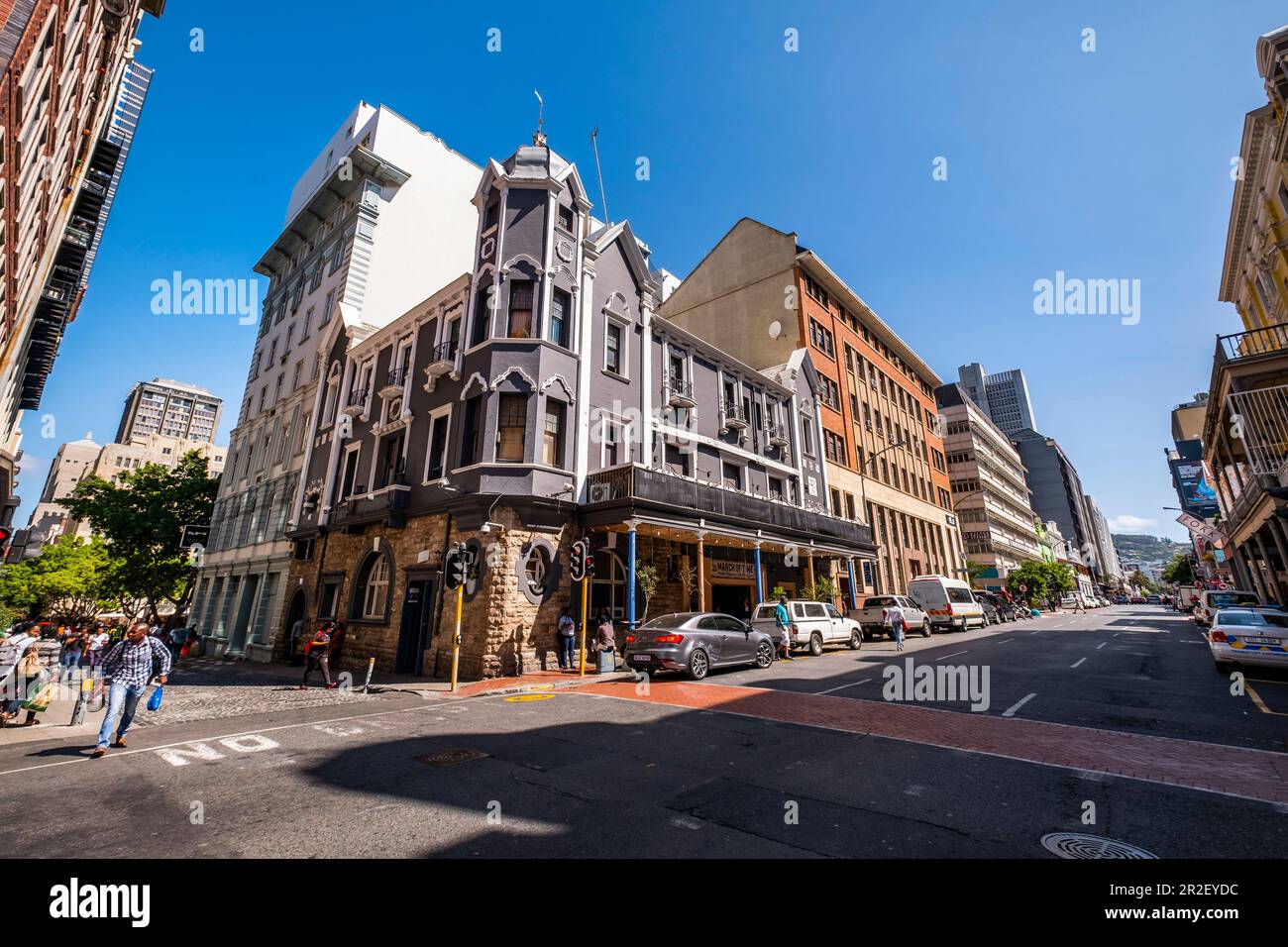 Shortmarket Street in Cape Town, South Africa, Africa Stock Photo - Alamy
