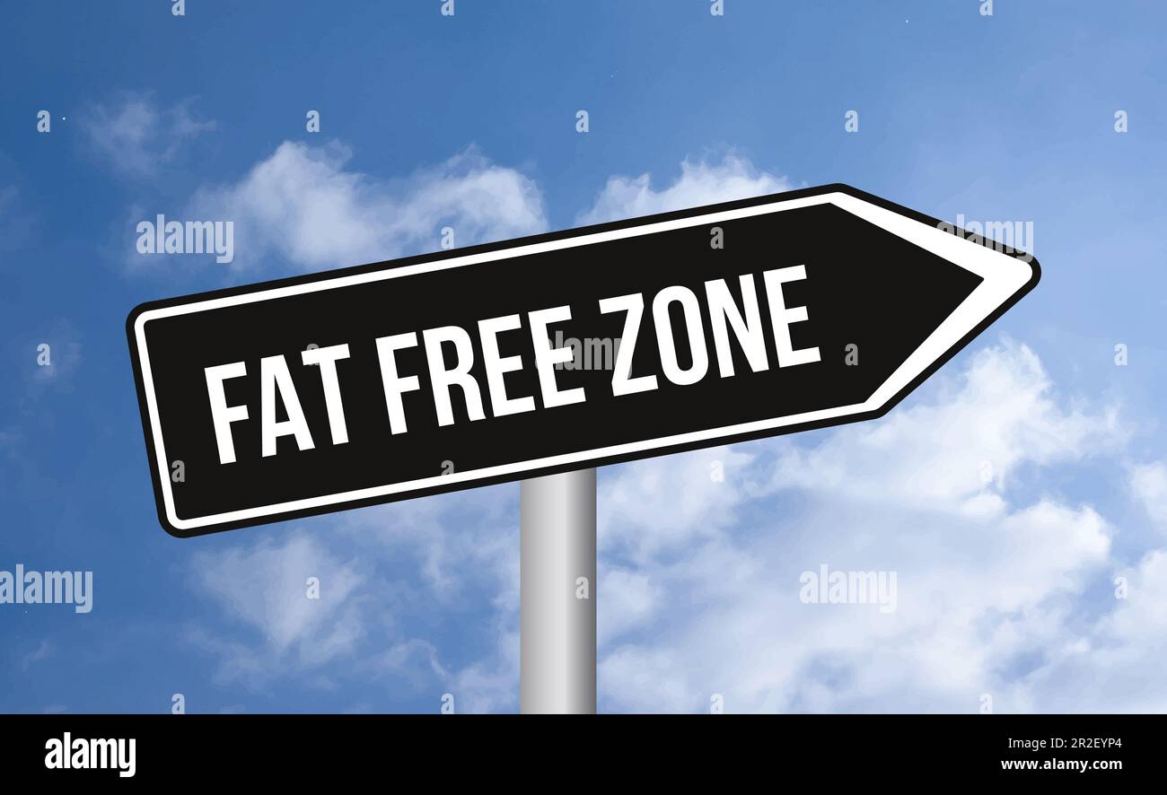 Fat free zone hi-res stock photography and images - Alamy