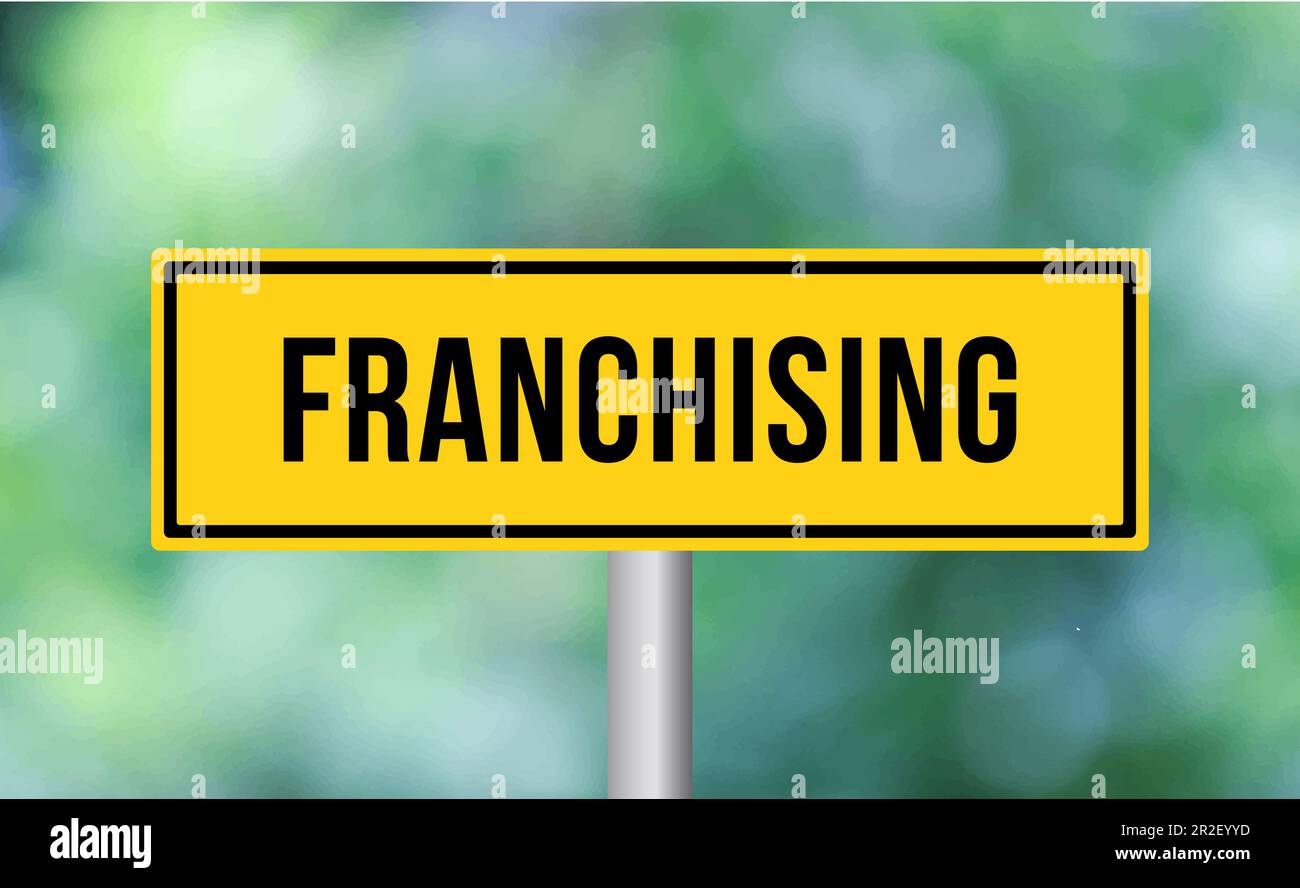 Franchising road sign hi-res stock photography and images - Alamy