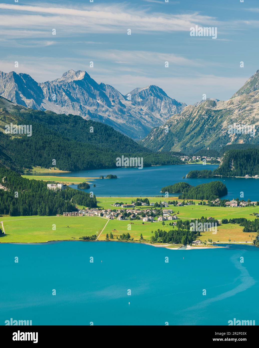 View of the upper engadine hi-res stock photography and images - Alamy