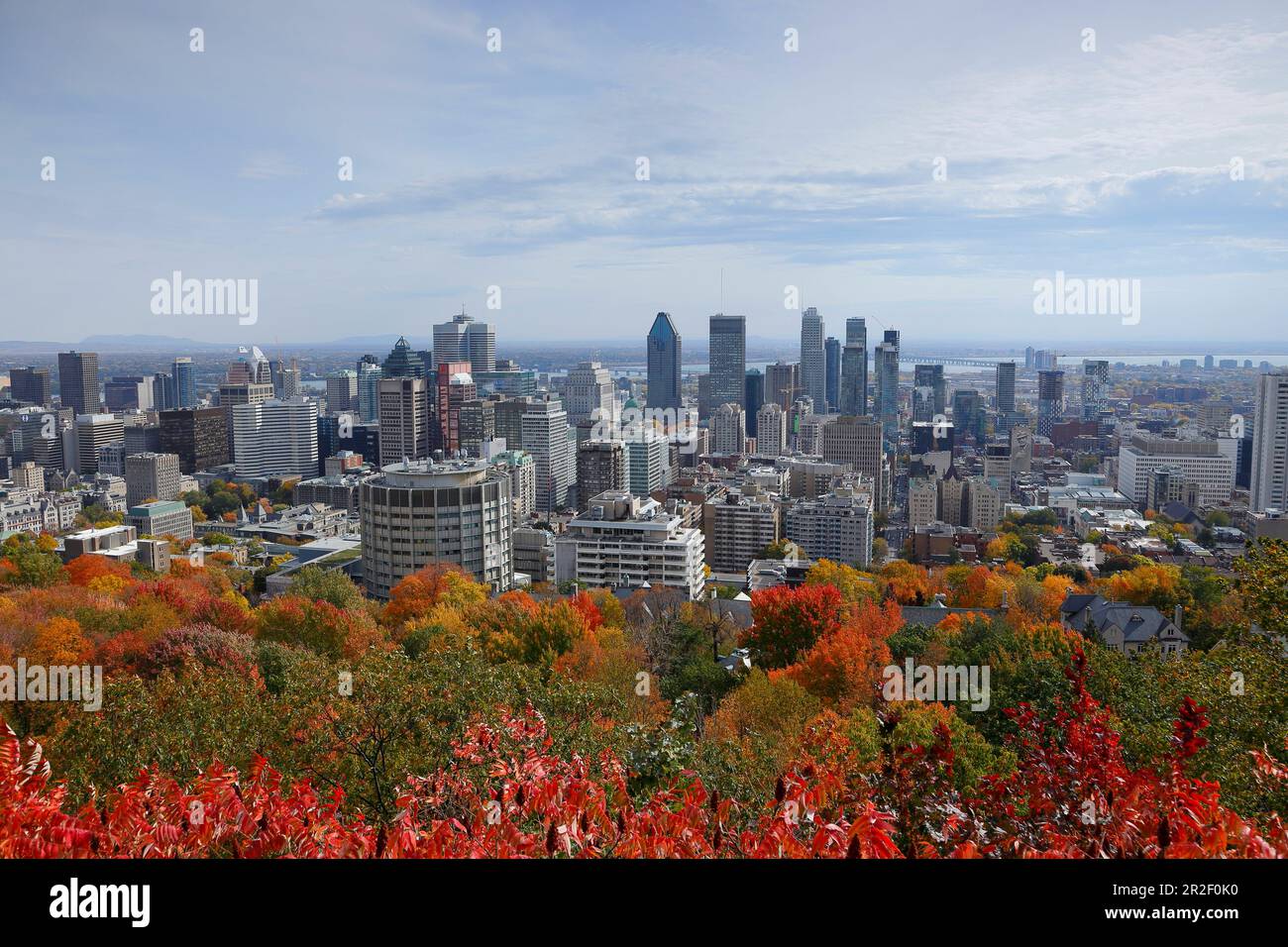 Montreal from mont royal hi-res stock photography and images - Alamy