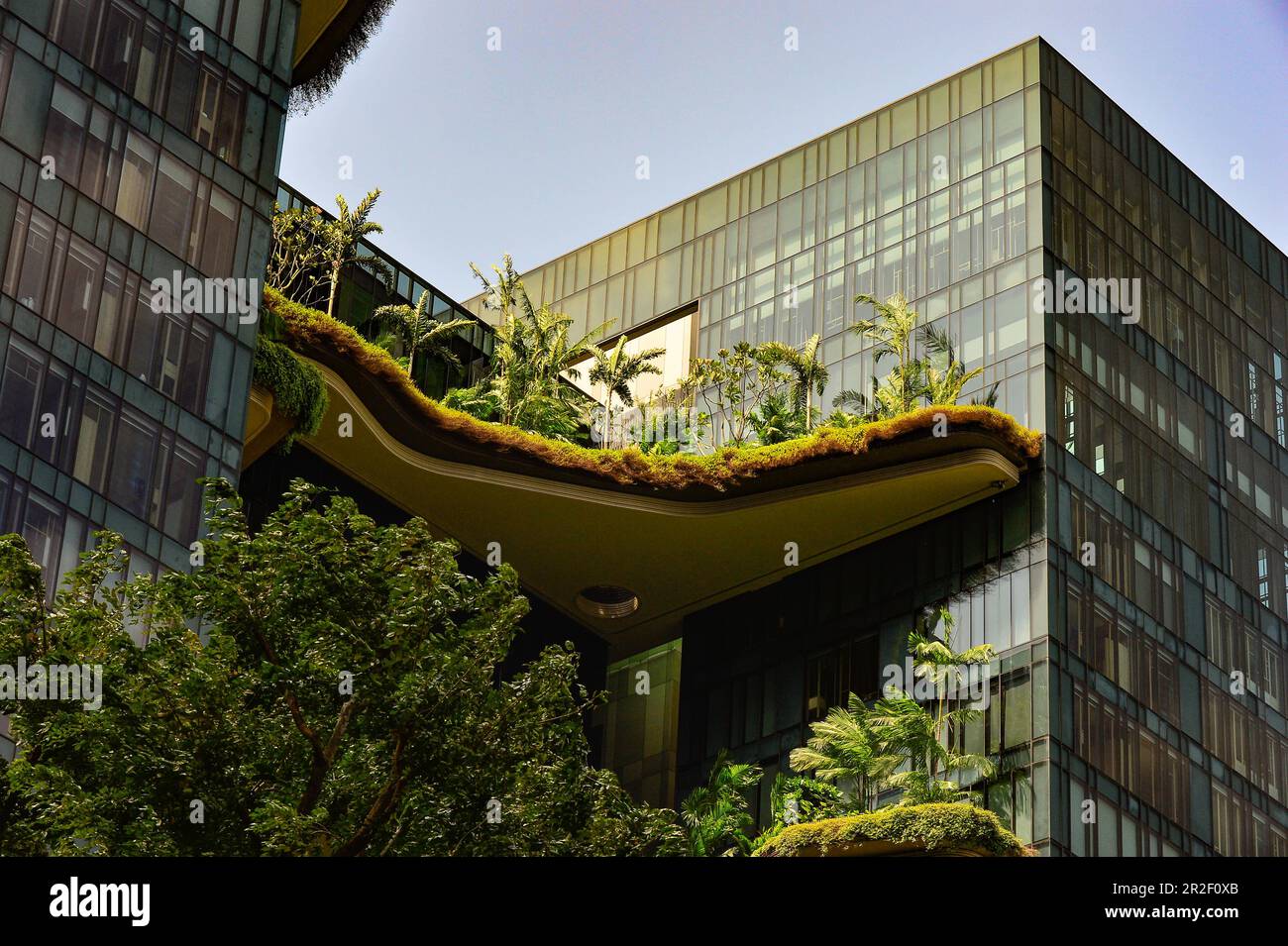Skyscraper balcony plants hi-res stock photography and images - Alamy
