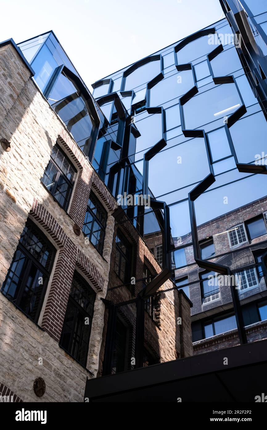 Modern architectural landscape, Sorainen Estonian office, Rotermann ...