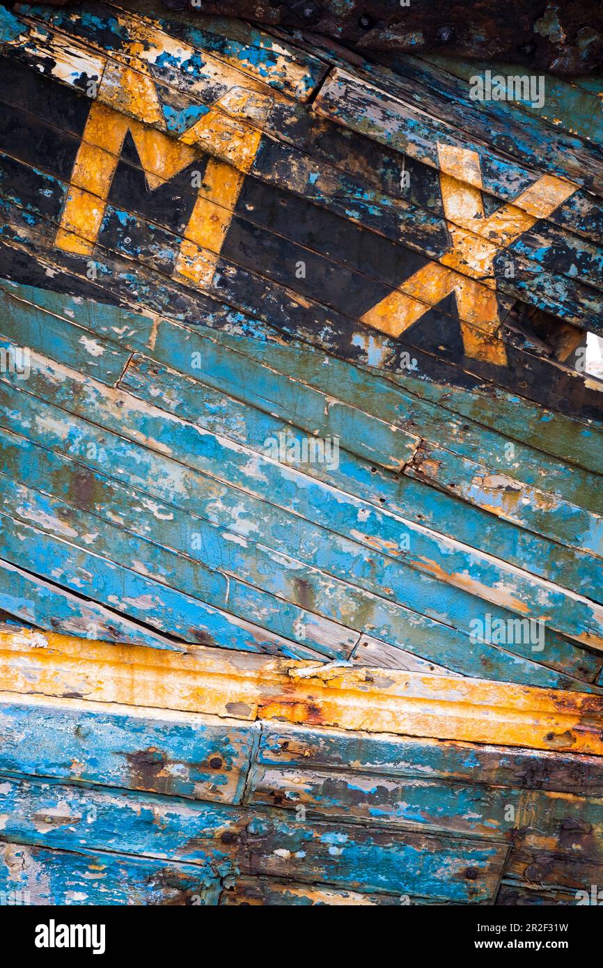 Rotting ship wreck Stock Photo - Alamy