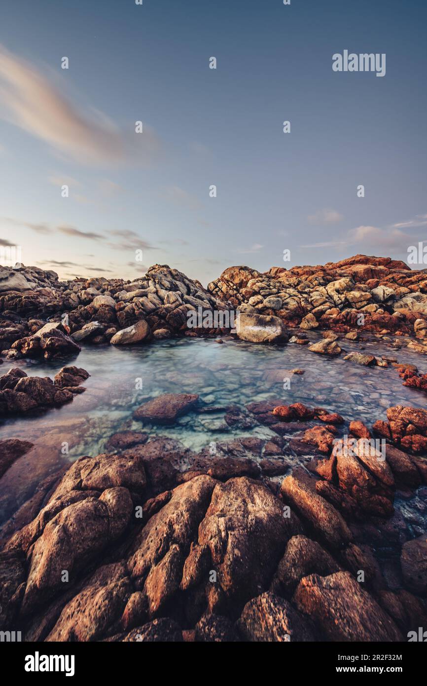 Long exposure of the Canal Rocks at Yallingup, Margaret River, Western ...
