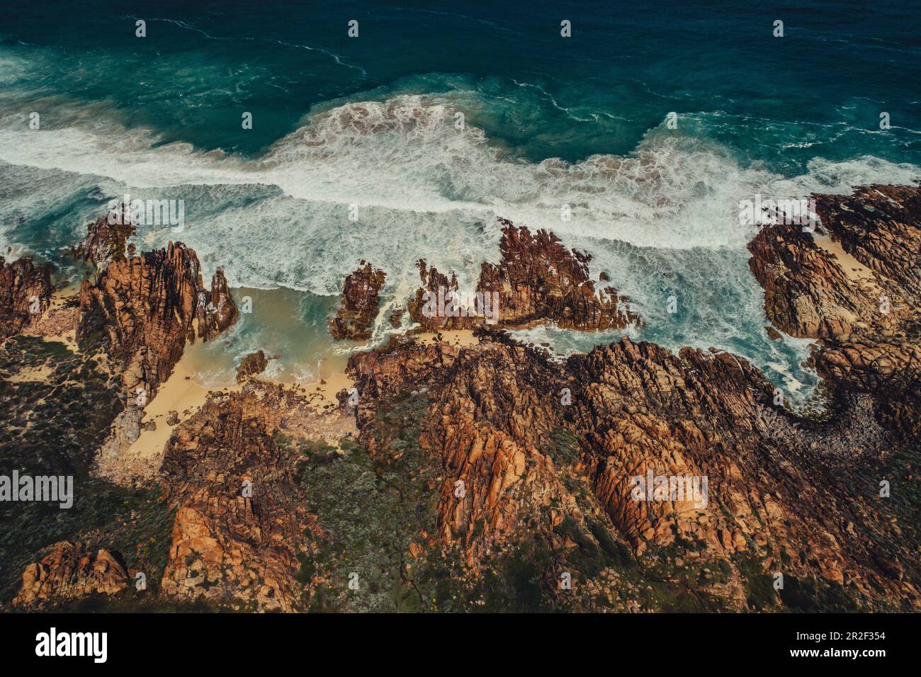 Canal Rock at Yallingup, Margaret River, Western Australia, Australia, Oceania Stock Photo - Alamy