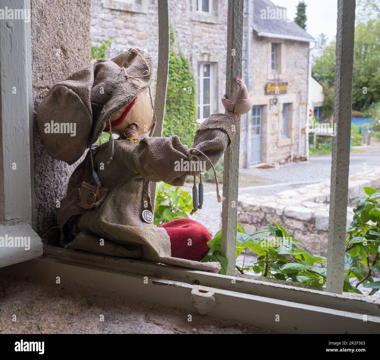 Puppet at the window Stock Photo - Alamy