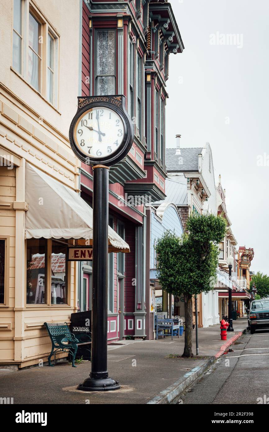 Victorian architecture california ferndale hi-res stock photography and ...