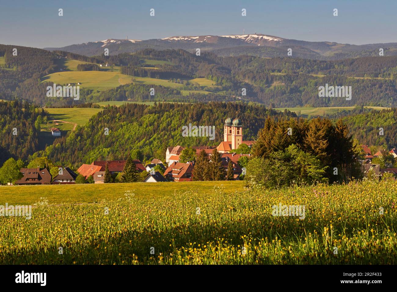 St. M? Rgen and Feldberg, Southern Black Forest, Black Forest, Baden-W? Rttemberg, Germany ...