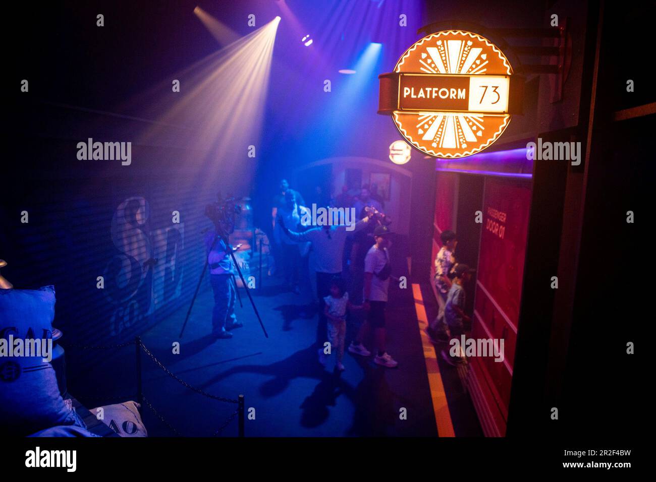 IMAGE DISTRIBUTED FOR THE HERSHEY COMPANY - Guests board the ...