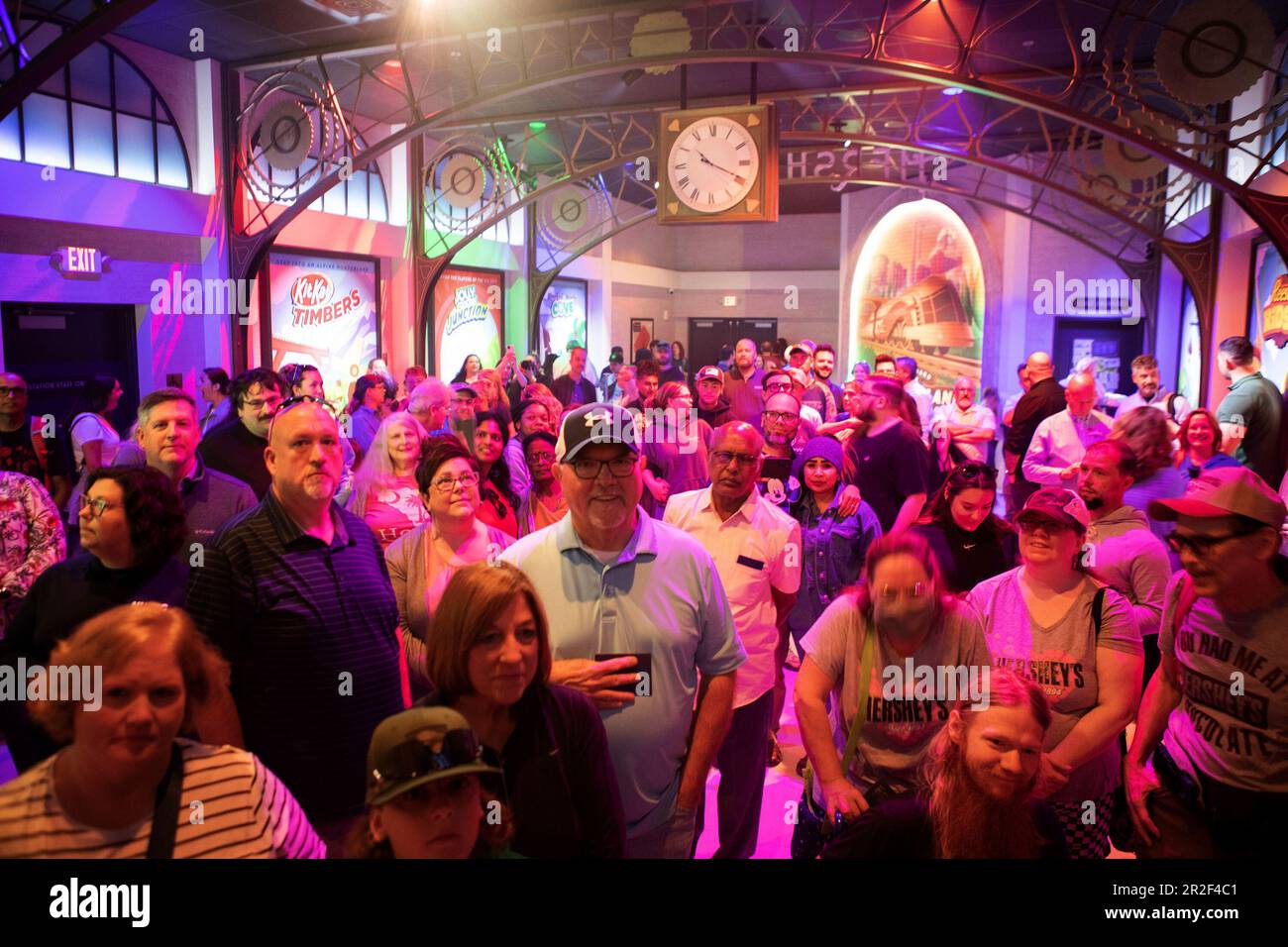 IMAGE DISTRIBUTED FOR THE HERSHEY COMPANY - At the grand opening of the ...