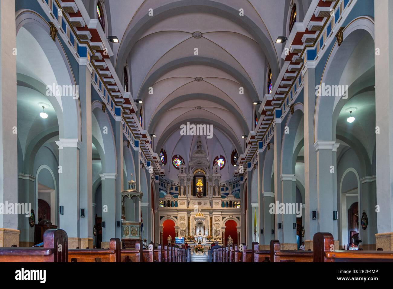 Inside the Basilica El Cobre, Cuba Stock Photo - Alamy