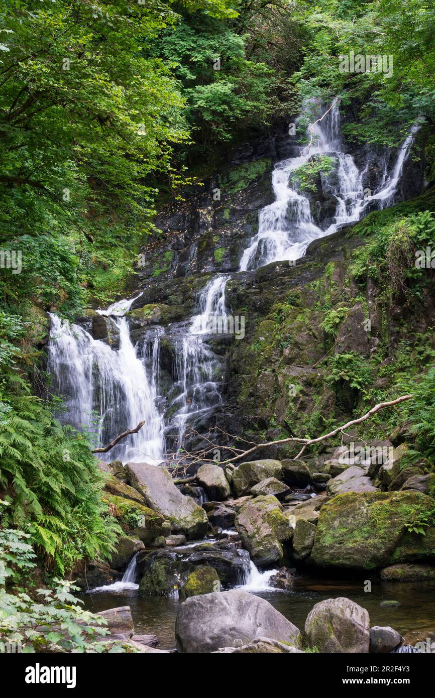 Torc Waterfall, Killarney National Park, County Kerry, Ireland, Europe ...