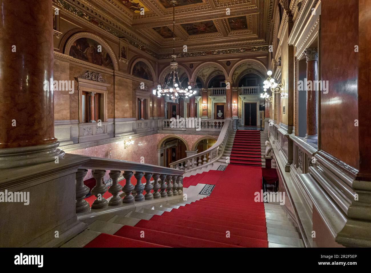Budapest opera house interior in hi-res stock photography and images ...