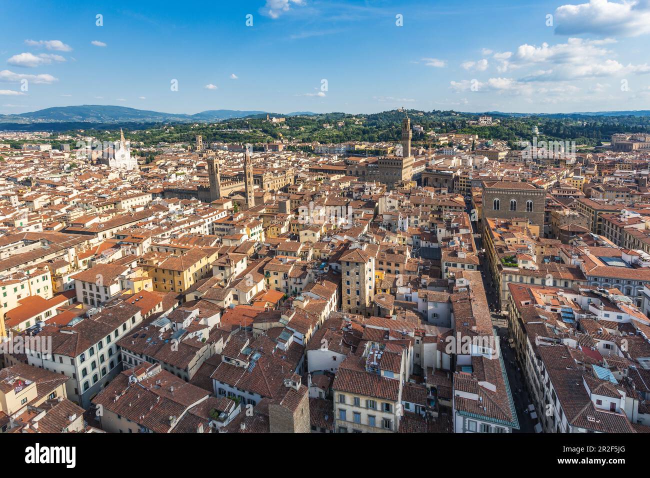 Overhead view of florence hi-res stock photography and images - Alamy