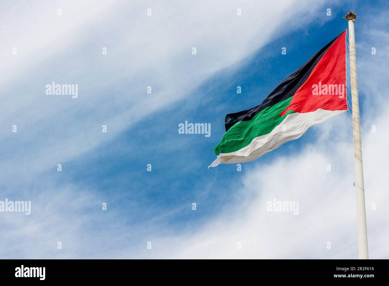 Jordanian flag in aqaba hi-res stock photography and images - Alamy