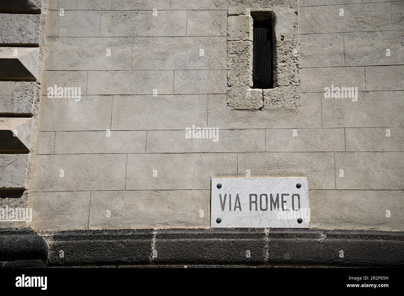Catania sign hi-res stock photography and images - Alamy