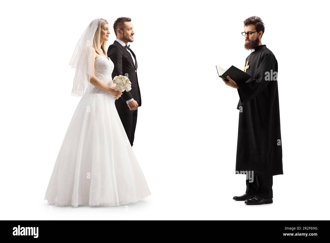 Catholic wedding priest hi-res stock photography and images - Alamy