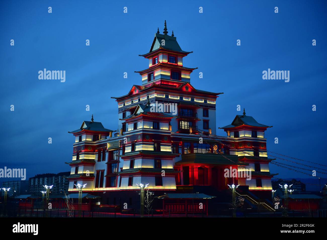 Kyzyl, Russia. 27th Apr, 2023. The opening ceremony of the Buddhist ...