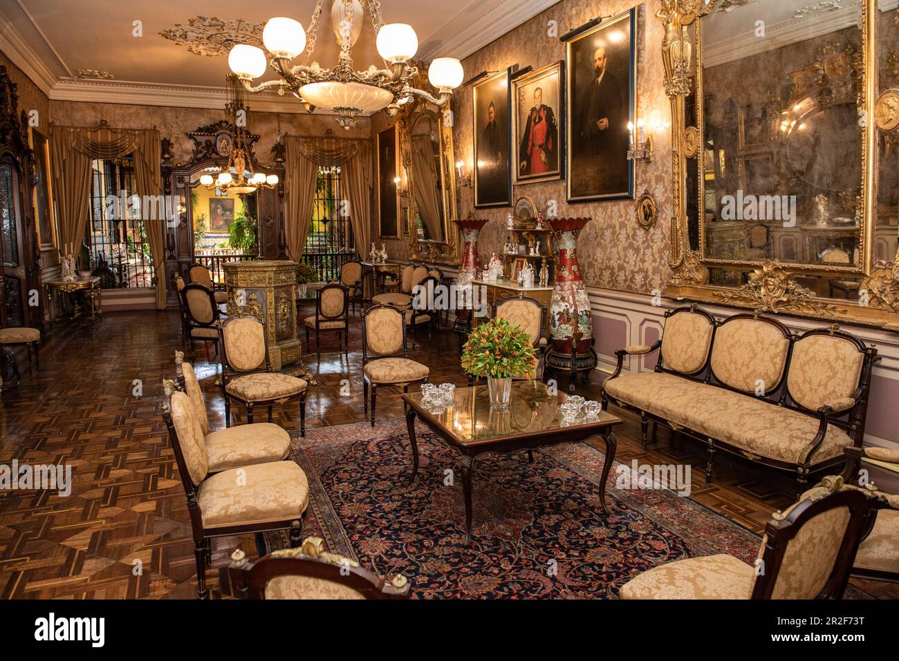 Elegant interior of the 16th century Casa Aliaga, which is as old as ...