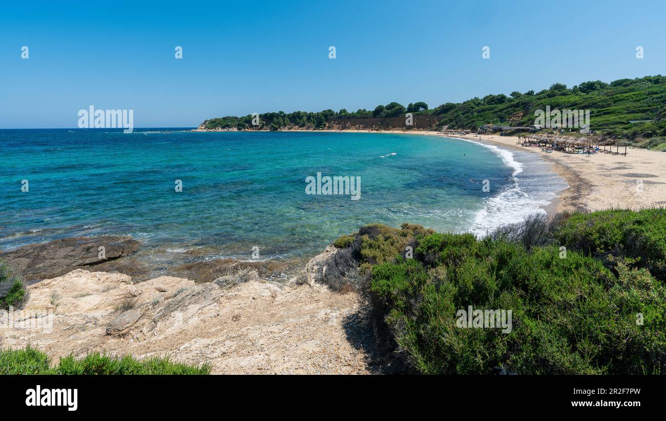 Mandraki beach hi-res stock photography and images - Alamy