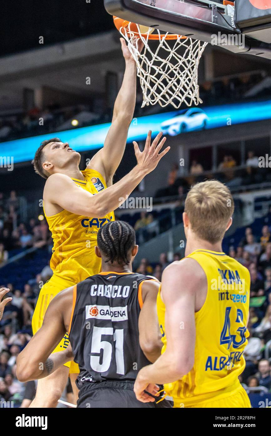 Berlin, Germany. 19th May, 2023. Basketball: Bundesliga, Alba Berlin ...