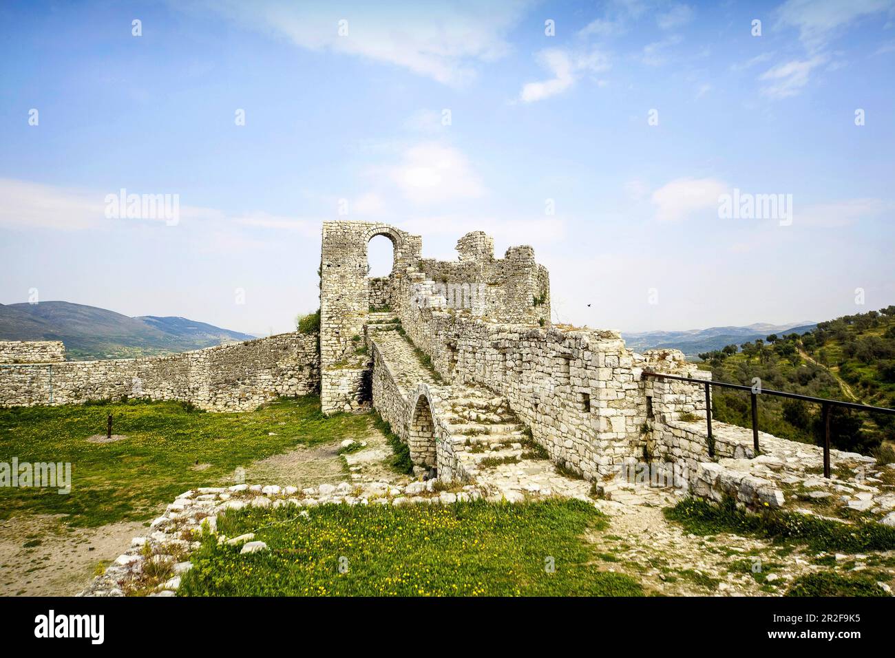 City of Berat, Kalaja Castle Fortress, important landmark of the ...