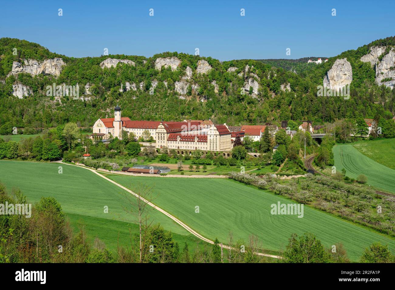 Beuron Monastery, Upper Danube Valley, Danube Cycle Path, Baden ...
