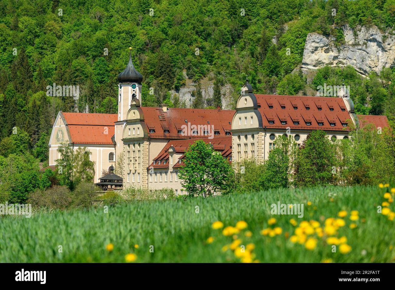 Beuron Monastery, Upper Danube Valley, Danube Cycle Path, Baden ...