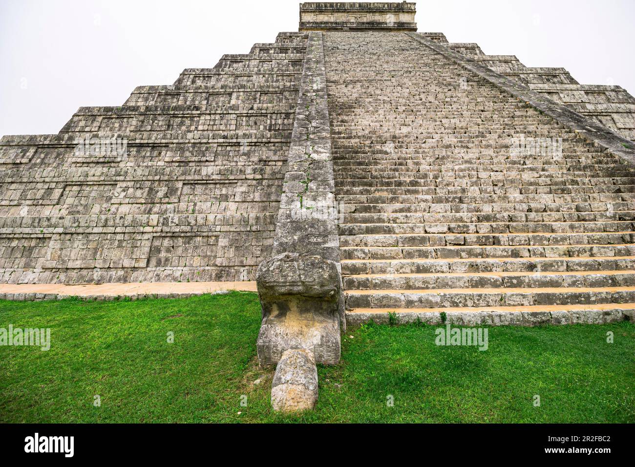 Pyramid of Kukulcan - Largest Mayan temple on the site of "Chichen Itza ...