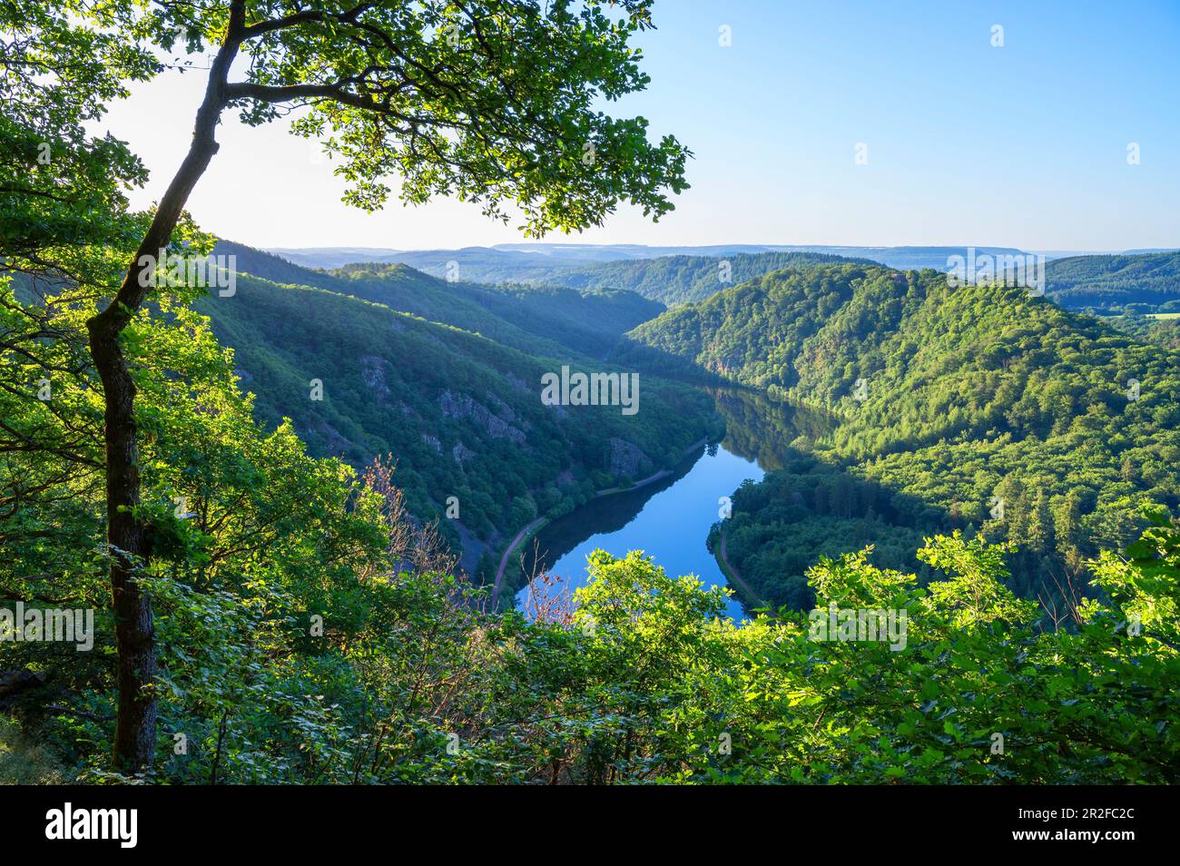 Saar from cloef viewpoint hi-res stock photography and images - Alamy