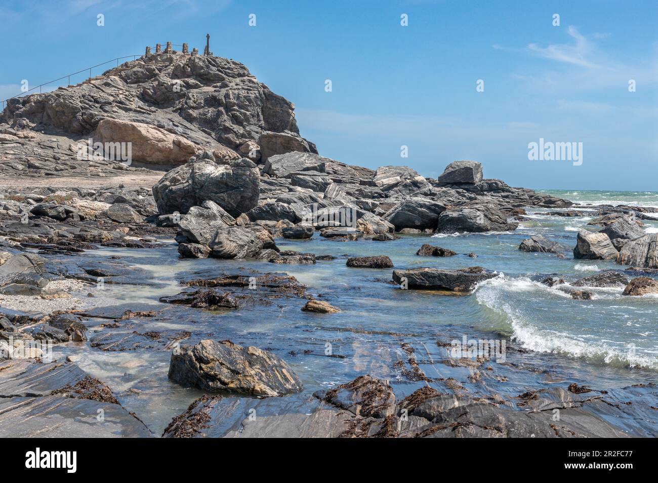 Amphibolite rock, Diaz Point, Luederitz, Namibia Stock Photo - Alamy