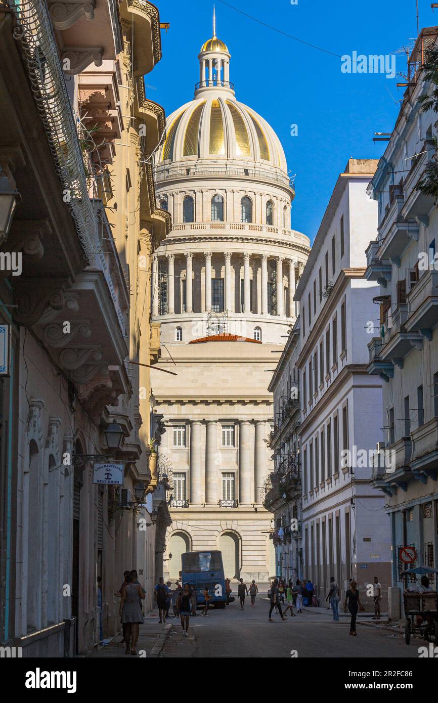 Historic havana cuba alley hi-res stock photography and images - Alamy