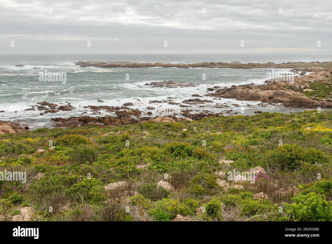 Coast, Cape Columbine Nature Reserve, Tietiesbaai, Western Cape, South ...
