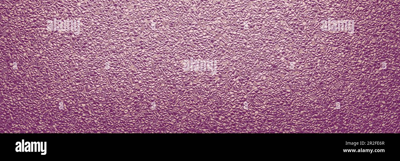 Abstract violet chalk wall texture. Volumetric rock background, banner ...