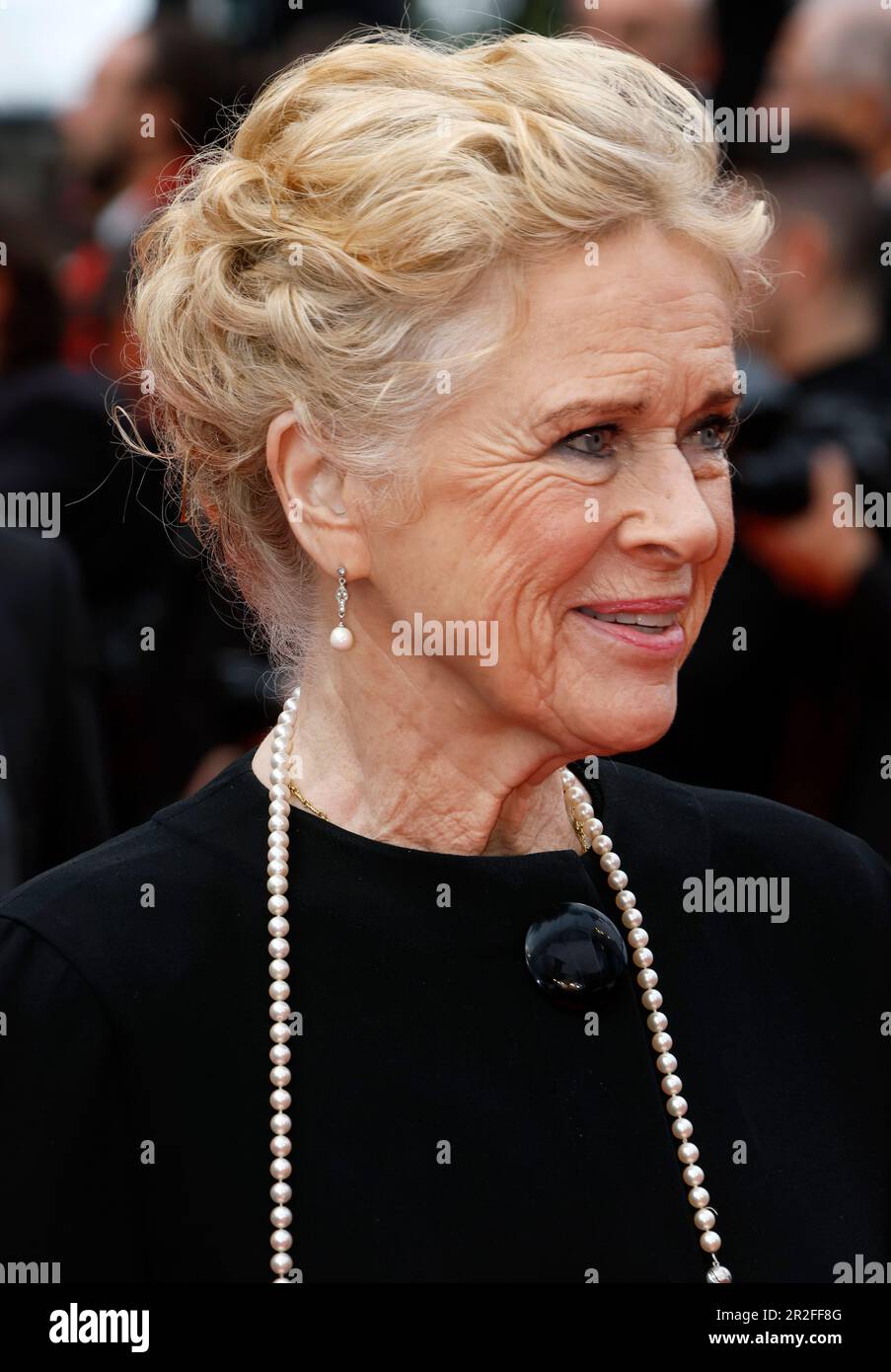 Liv Ullmann poses for photographers upon arrival at the premiere of the ...