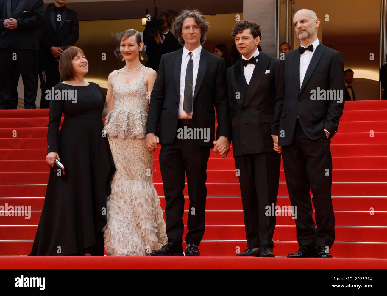 Producer Ewa Puszczynska, from left, Sandra Huller, director Jonathan ...
