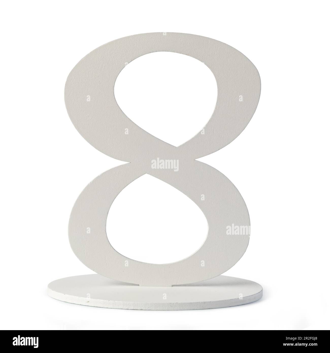 Numbers Isolated on white background Stock Photo - Alamy