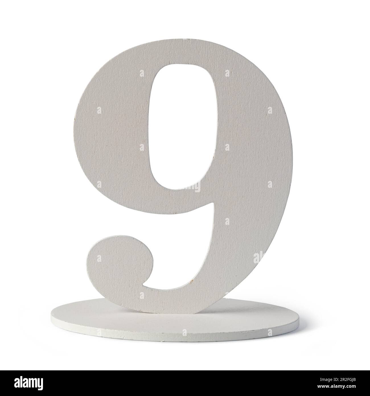 Numbers Isolated on white background Stock Photo - Alamy
