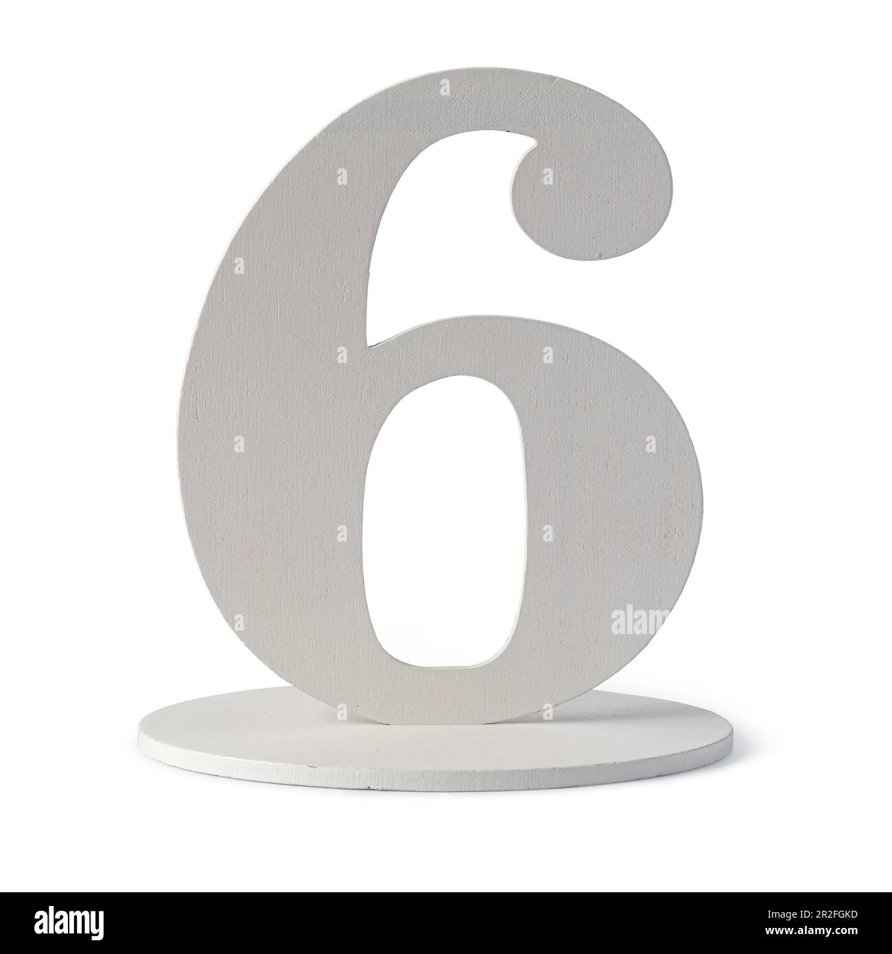 Numbers Isolated on white background Stock Photo - Alamy