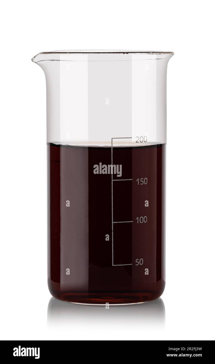 Test tubes isolated on white. Laboratory glassware Stock Photo - Alamy