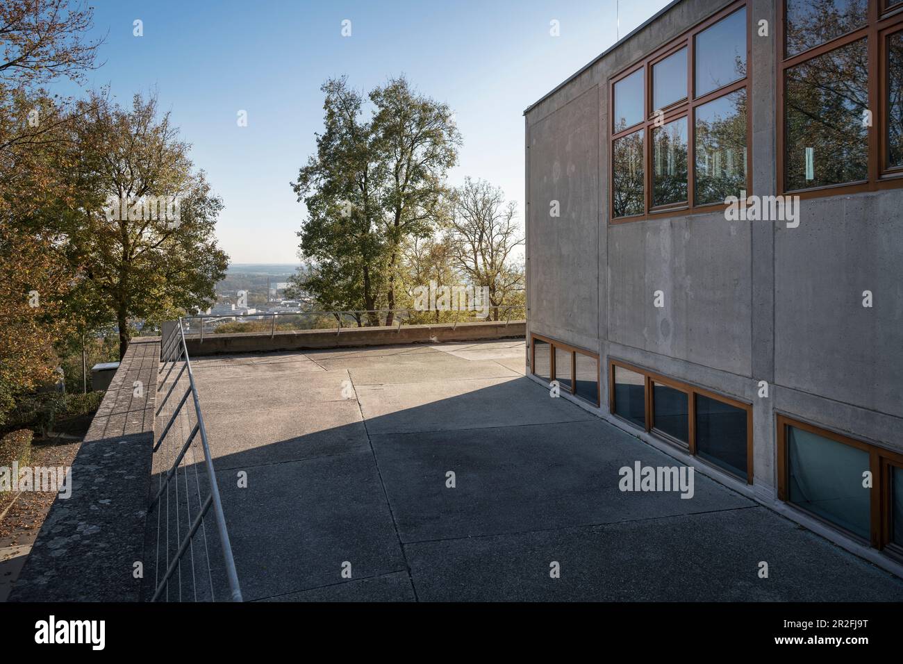 historical University of Design - HFG, Ulm, Baden-Württemberg, Germany ...